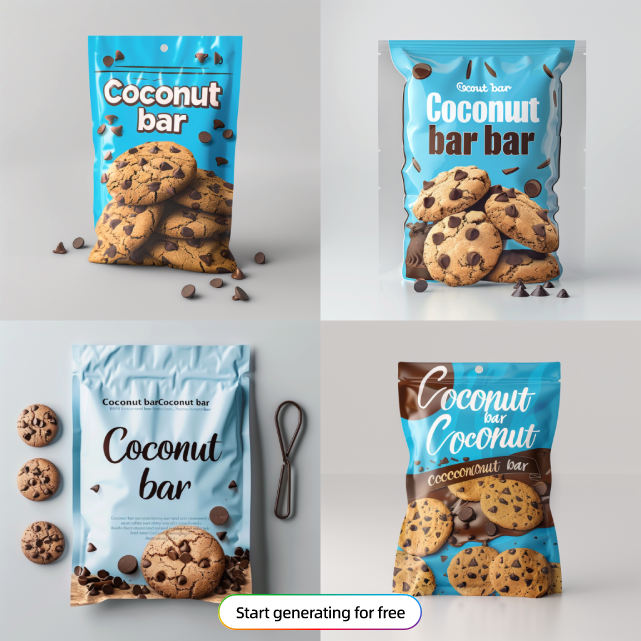 How to Design A Stunning Cookie Packaging with AI Tools