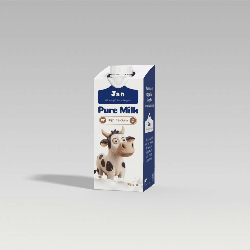 How to Design An Eye-Catching Milk Packaging with AI Tools