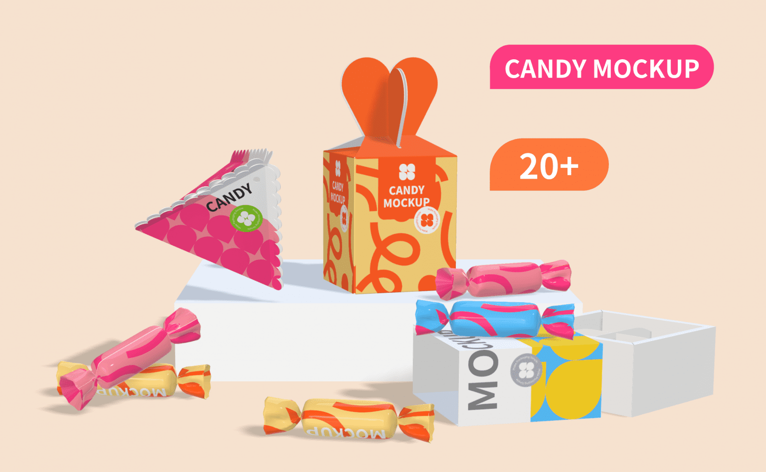 20+ Stunning Candy Packaging Design Mockups 2024 – AI Packaging Design ...