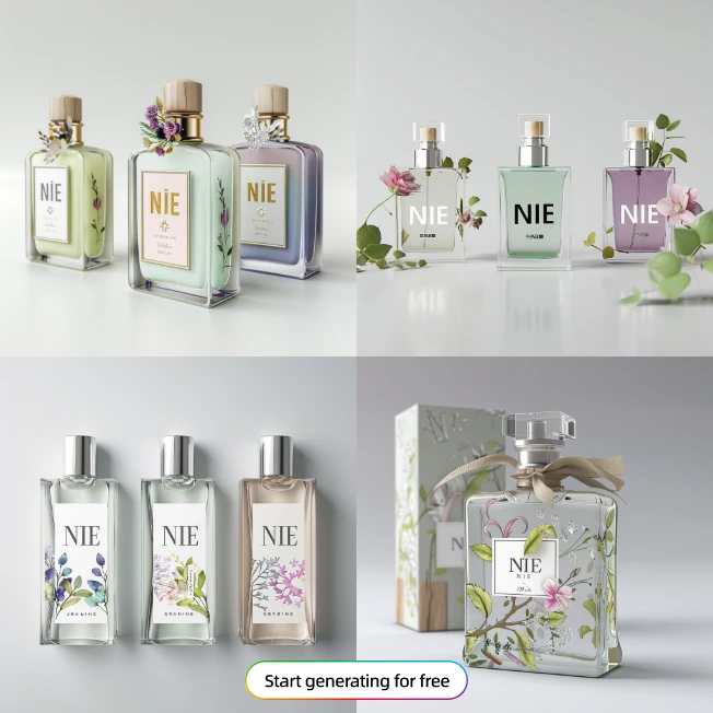 How to Design a Minimalist Perfume Packaging in 5 Steps with AI – AI ...