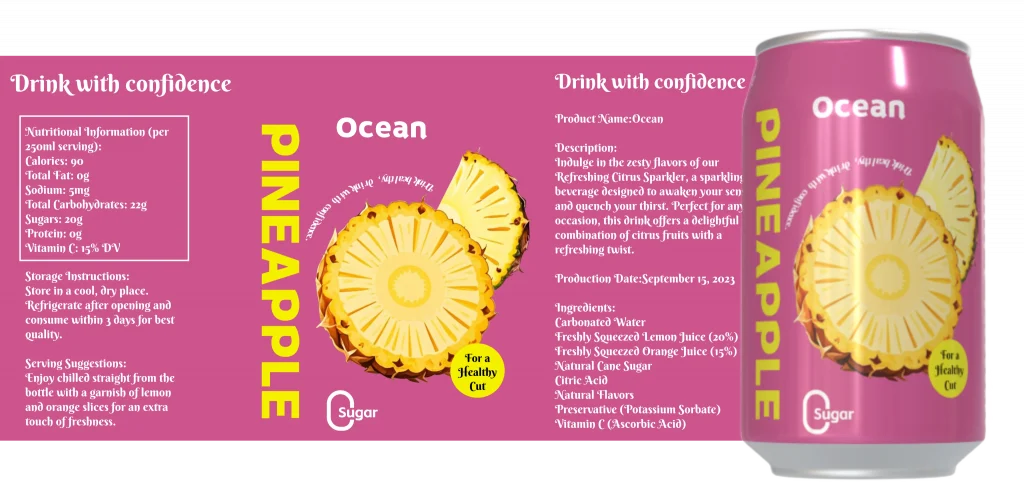 Energy Drink Bottle Design-5 Dynamic Steps Using AI Tools