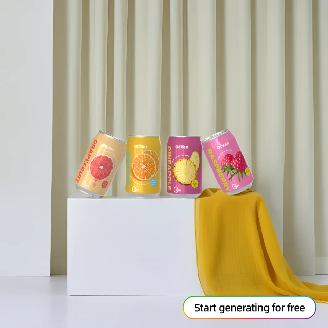 Energy Drink Bottle Design-5 Dynamic Steps Using AI Tools