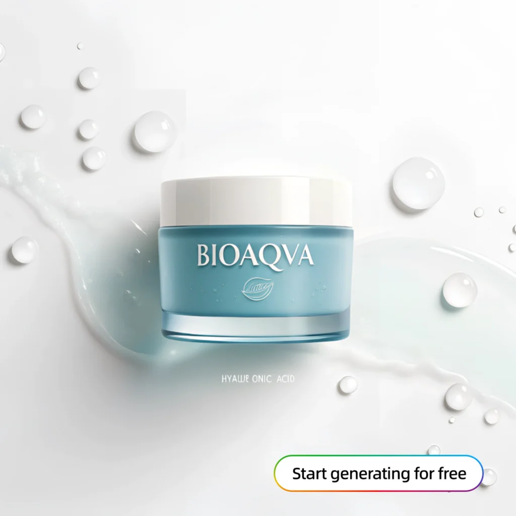 How to Easily Create a Face Cream Packaging Design with AI