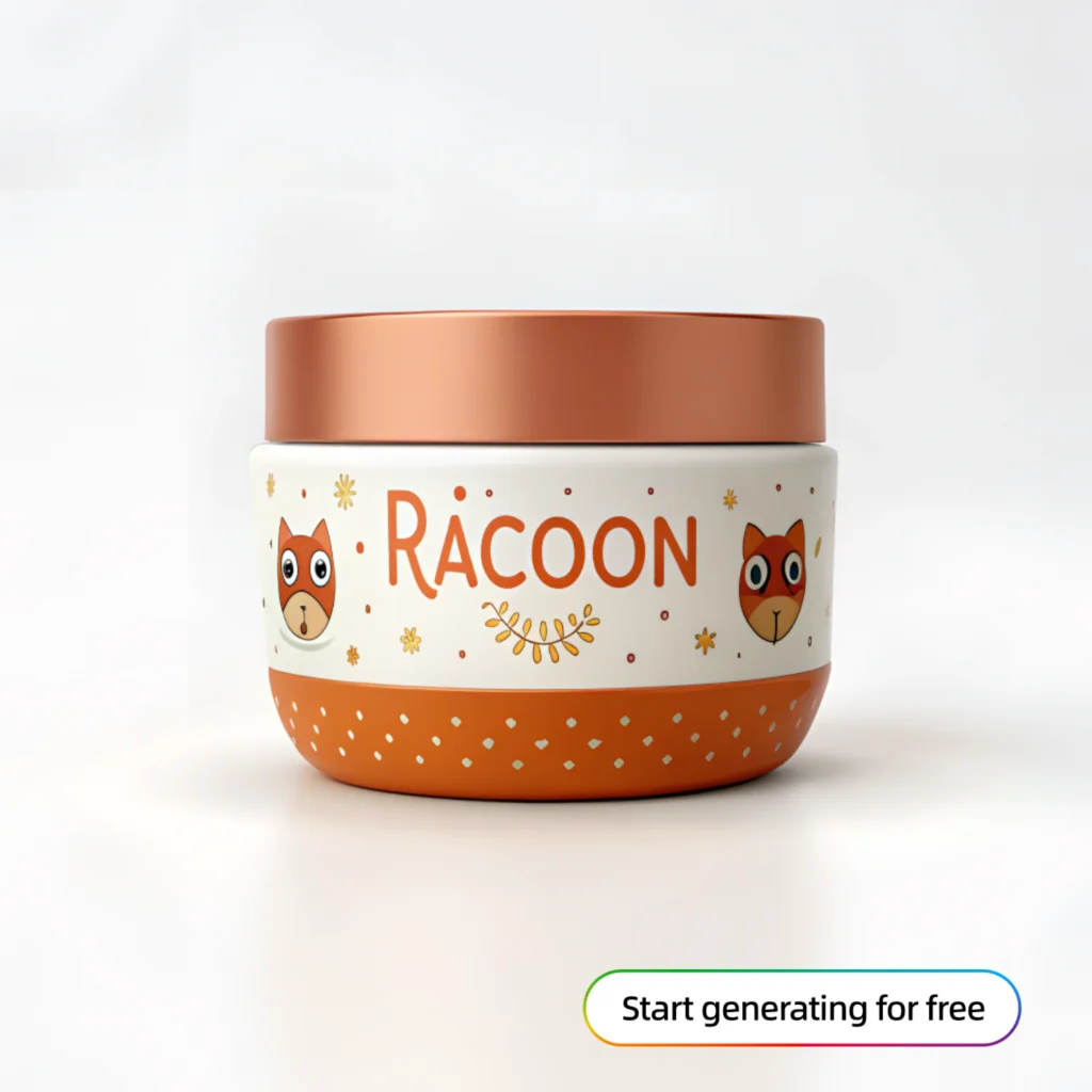 How to Easily Create a Face Cream Packaging Design with AI