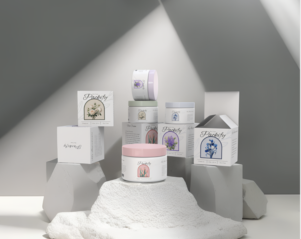 How to Easily Create a Face Cream Packaging Design with AI