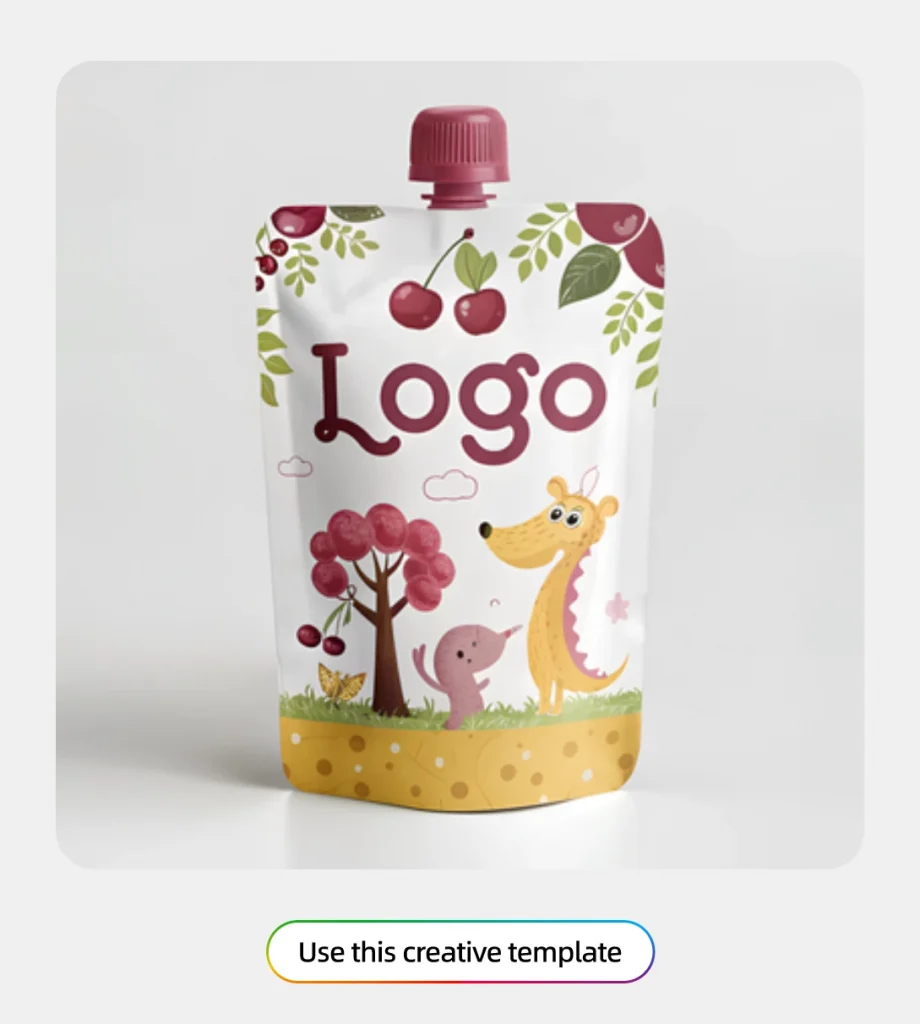 Baby Food Puree Packaging: Superior Designs with AI - AI Packaging ...
