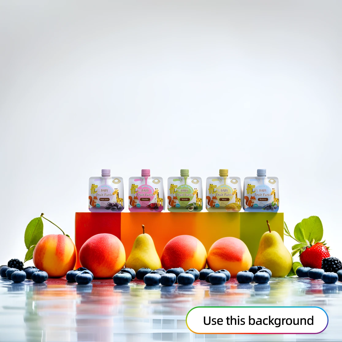 Baby Food Puree Packaging: Superior Designs with AI – AI Packaging ...