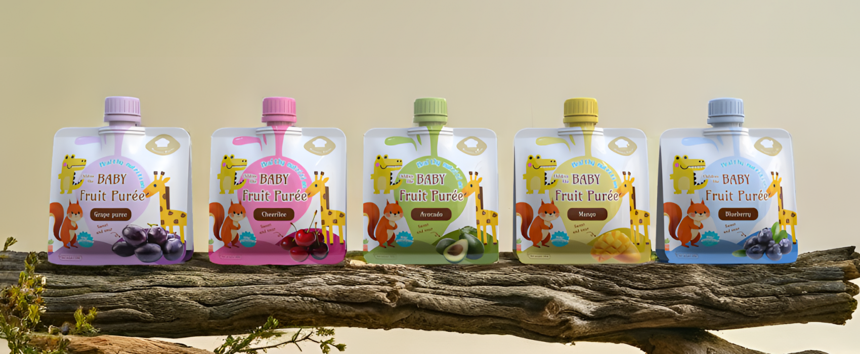 Baby Food Puree Packaging: Superior Designs with AI - AI Packaging ...