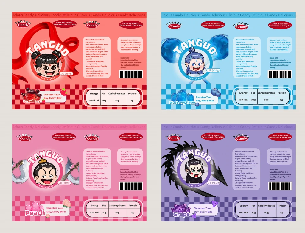 How to Design a Candy Packaging with AI