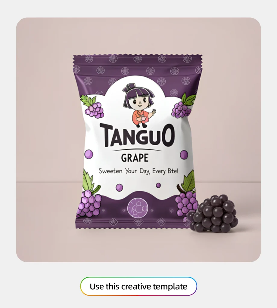 How to Design a Candy Packaging with AI
